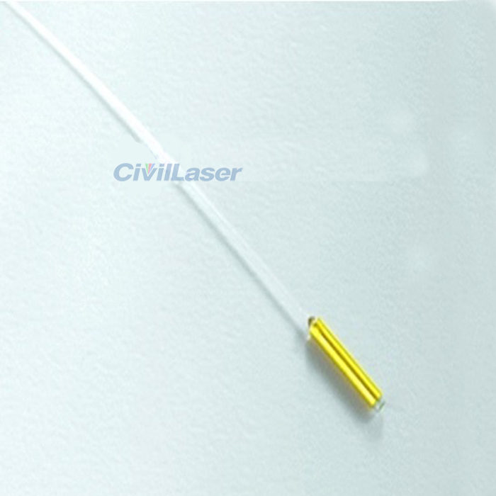 Single Mode Coupler Single Core Optical Fiber Collimator Gold Plated ...