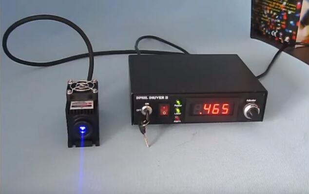 445nm 500mW Semiconductor Laser Video Laser Beam – Laser technology ...