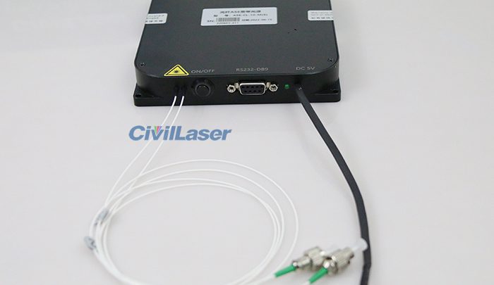 ASE Broadband Light Source with Two Fiber Outputs – Laser technology ...