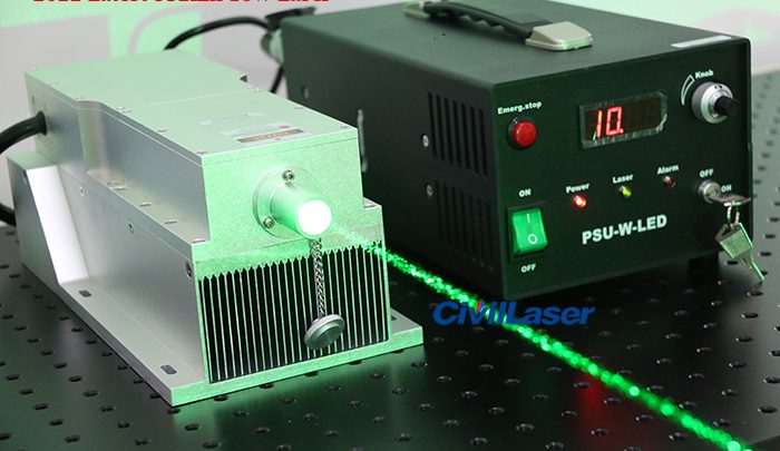 532nm 10W DPSS Laser Strong Laser Beam – Laser technology news, Newest ...