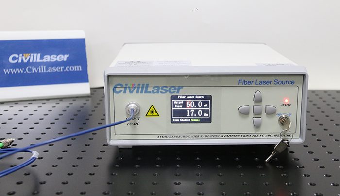 1550nm Narrow Line-width DFB Laser PM1550 Fiber Output – Laser ...