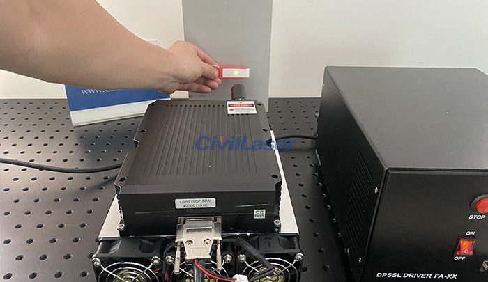 Infrared Laser Detection Card Test Video – Laser technology news ...