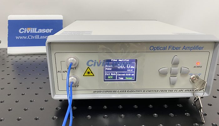 1030~1100nm 1W Yb-Doped PM Fiber Amplifier Benchtop – Laser technology ...