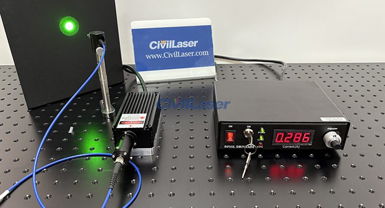 530nm±0.5nm 1800mW High Precision Green Fiber Laser – Laser technology ...