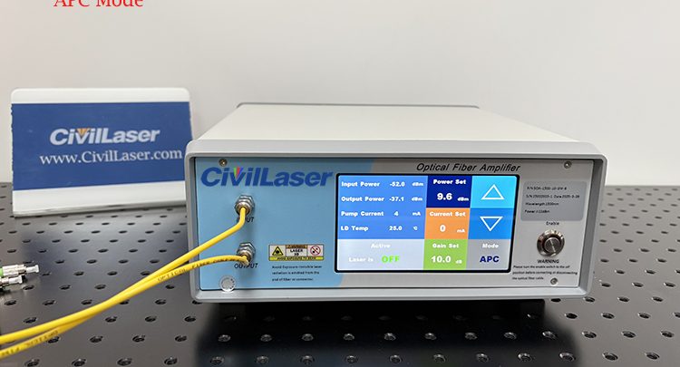 1500nm 10dBm SOA Semiconductor Optical Fiber Amplifier – Laser ...